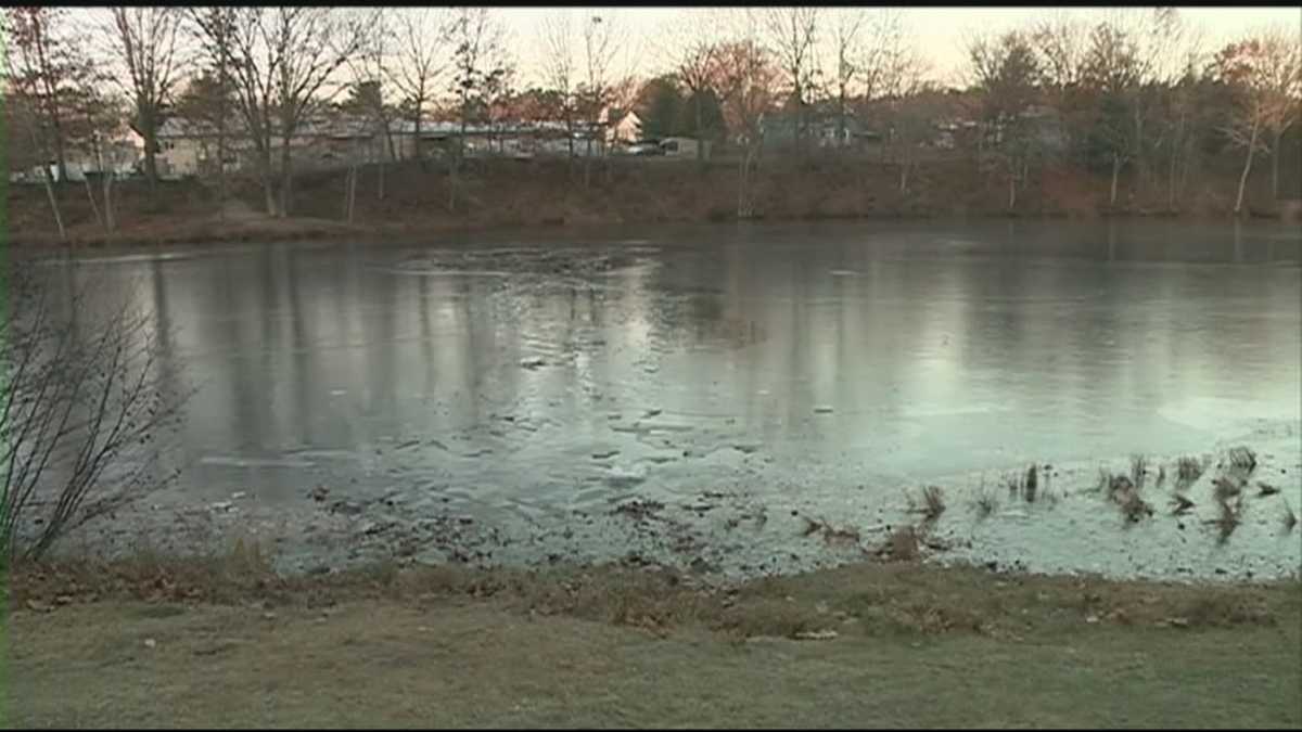 Boy pulled from pond thanks rescuers