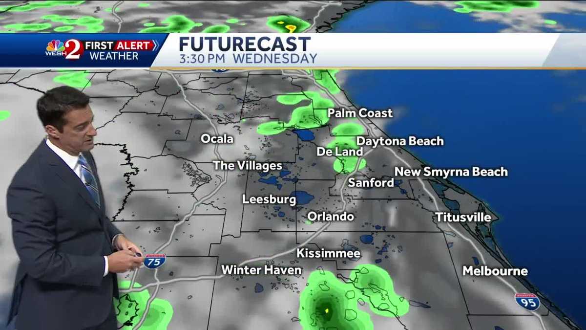 Tracking rain throughout the week