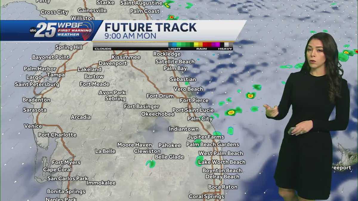 Wet weather on the way