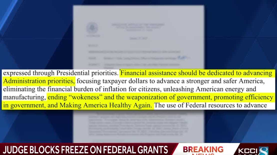Blocked federal funding freeze raises concerns among Iowa nonprofits
