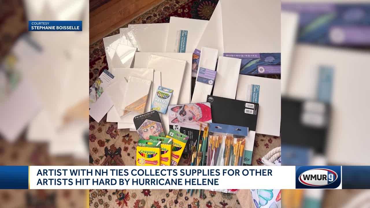 Former New Hampshire artist supports North Carolina artists affected by ...