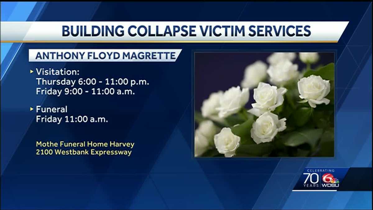 Funeral services scheduled for Hard Rock collapse victim