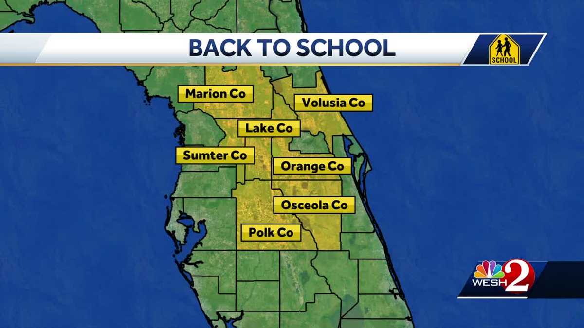 Back to school forecast