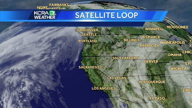 Weakening north wind with more dry skies.