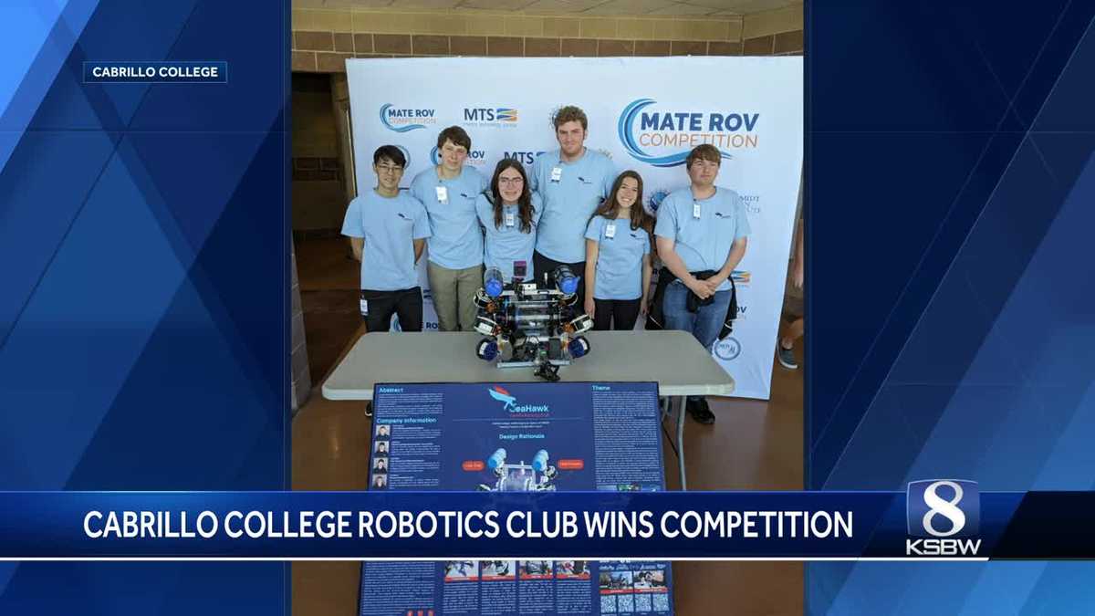 Cabrillo College robotics club wins worldwide competition