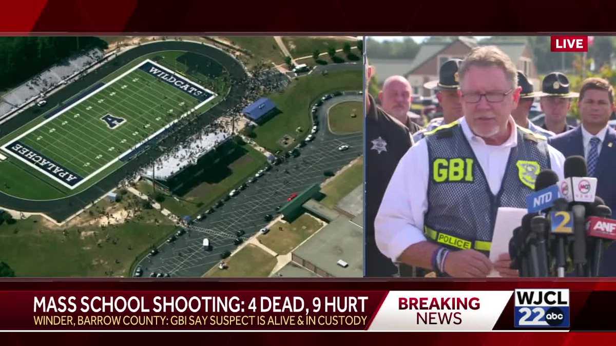 Georgia: 4 people dead, 9 hospitalized after high school shooting