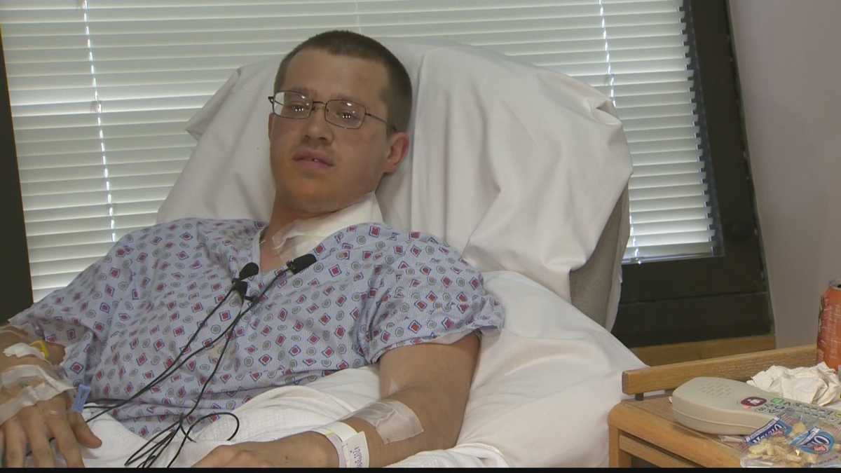 Man gets chainsaw lodged in neck during tree-trimming accident