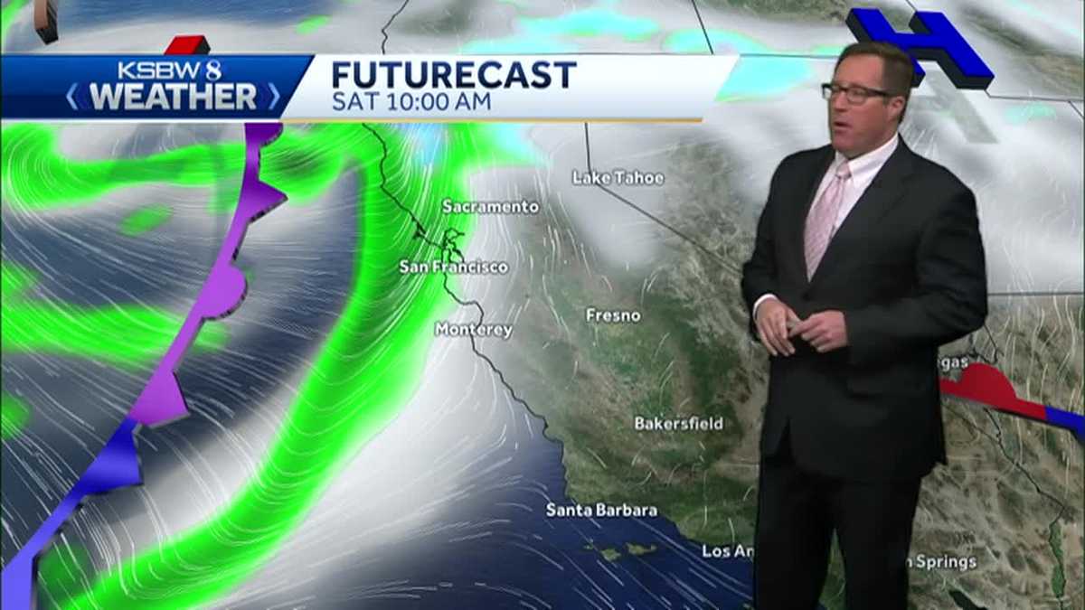 Showers Saturday, chilly temps coming soon.