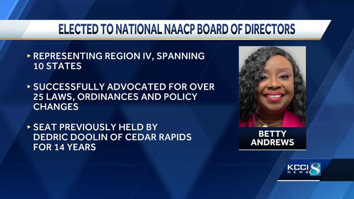 NAACP adds Iowa-Nebraska president to board of directors