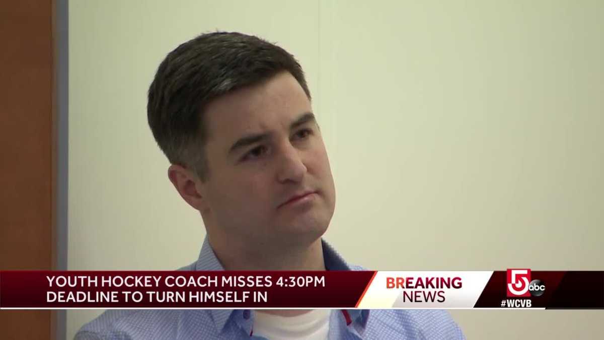 Hockey coach accused of abusing boys misses Vt. deadline to turn self in