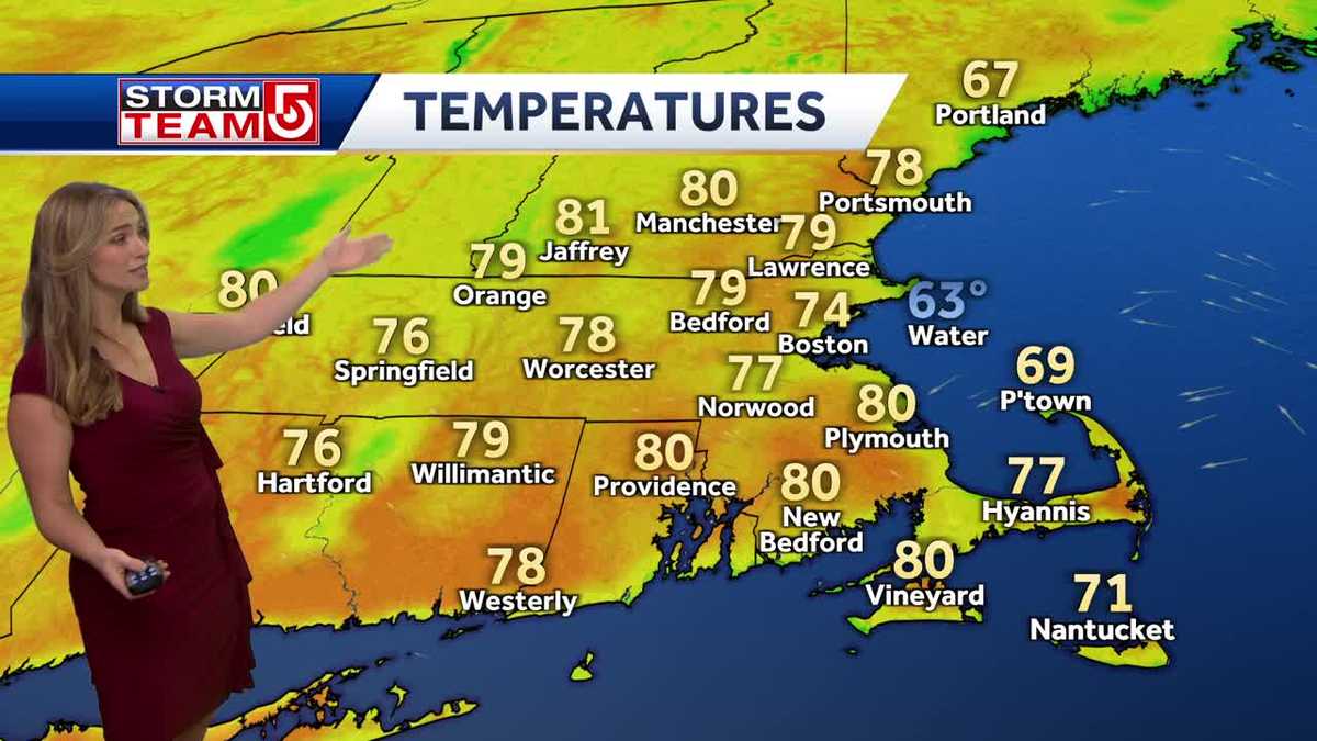 Video: 'Jacket worthy weather' headed our way