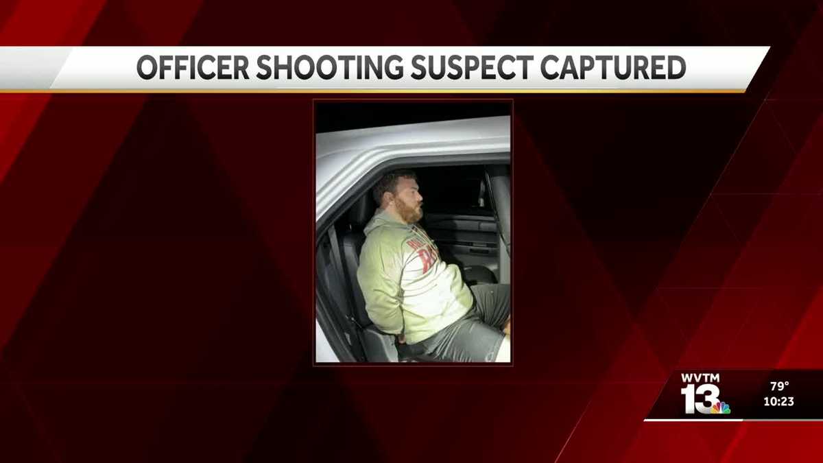 Suspect in Alabama officer shooting taken into custody