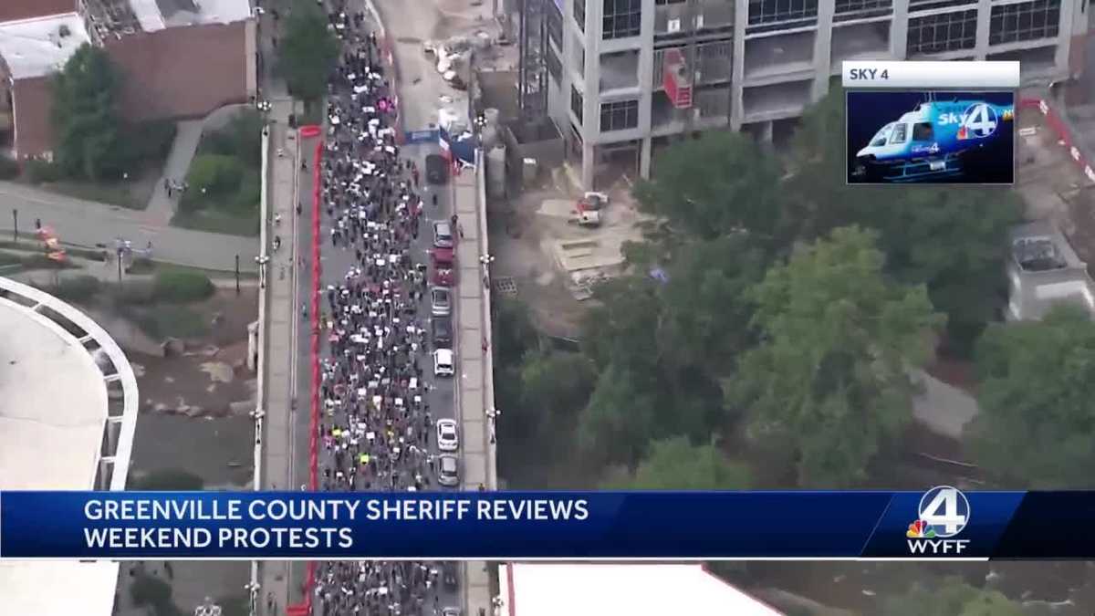 Greenville County sheriff shares reflections on weekend protests