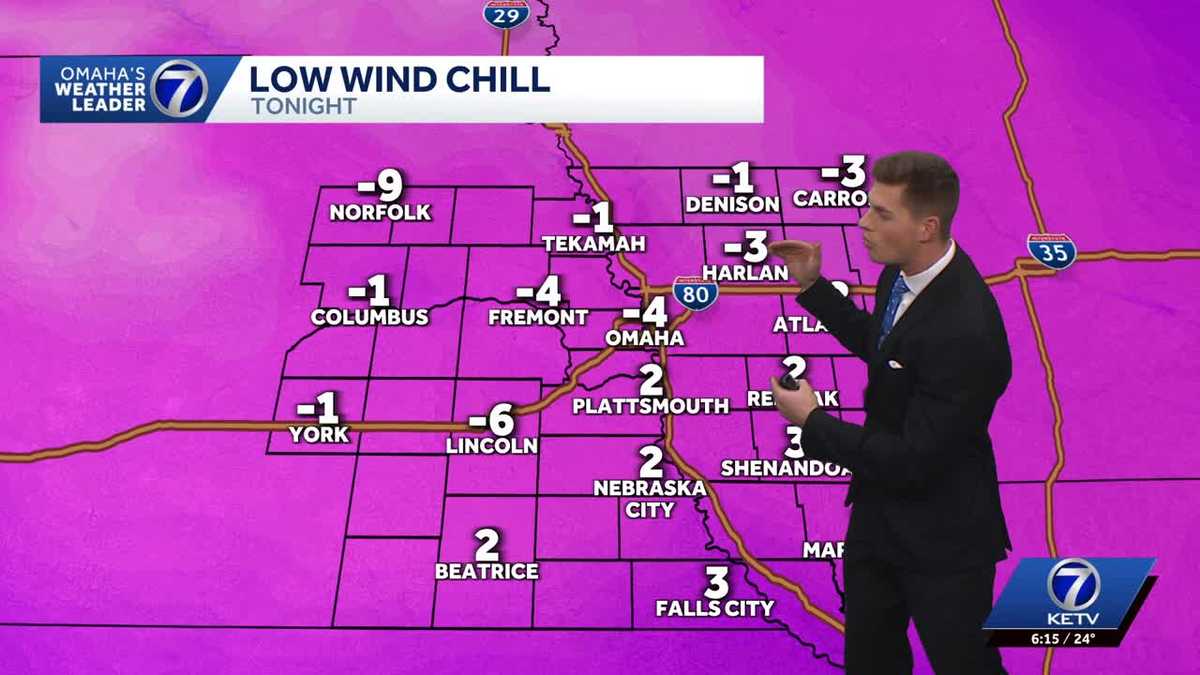 Frigid cold Sunday morning in Omaha