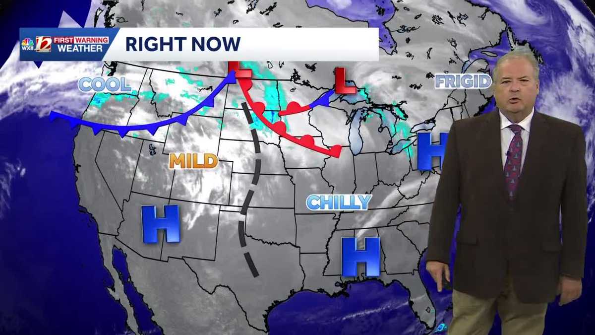 Brief Warmup Wednesday & Windy in North Carolina