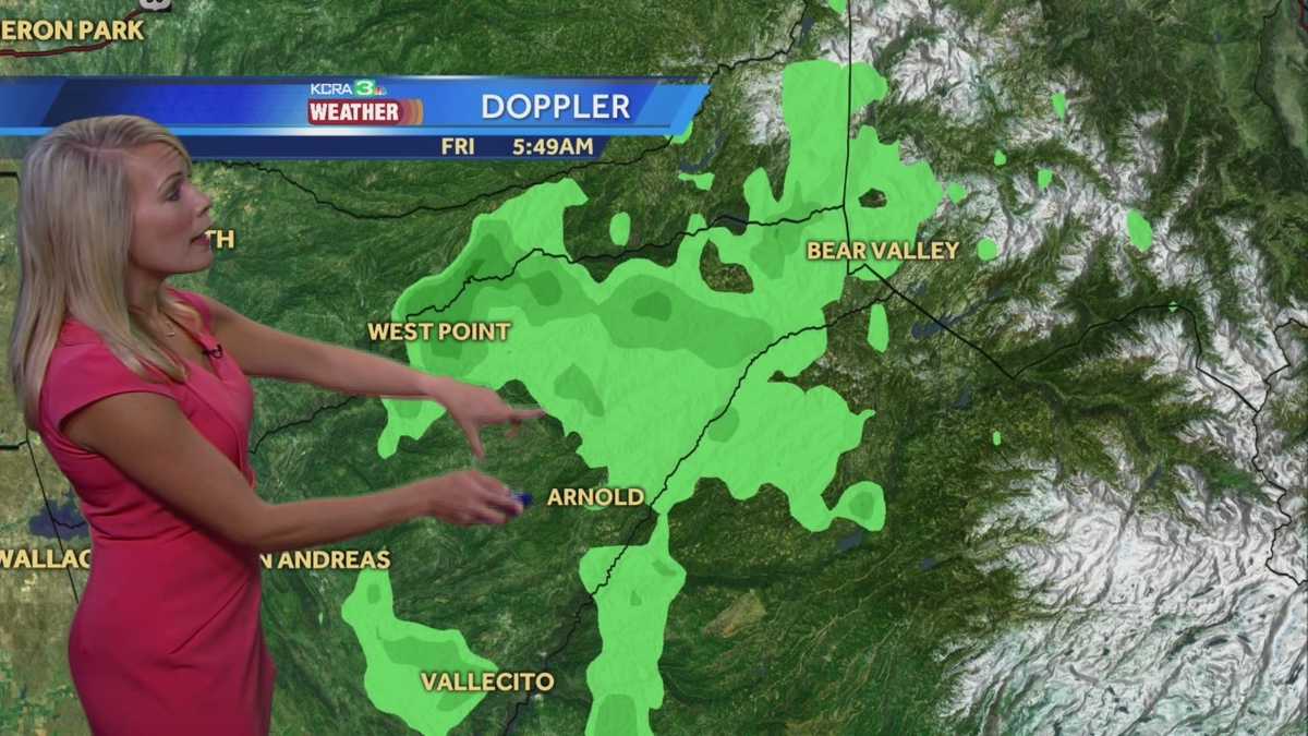 Tamara Berg's NorCal weekend forecast