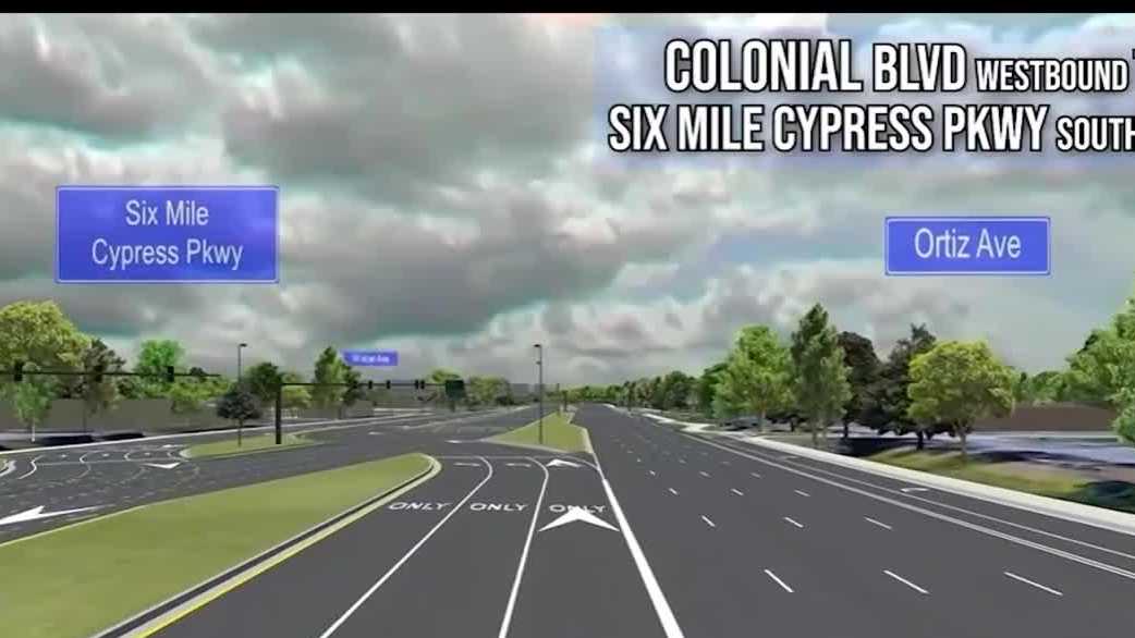 FDOT announces lane closures Saturday night for work on Colonial Blvd ...