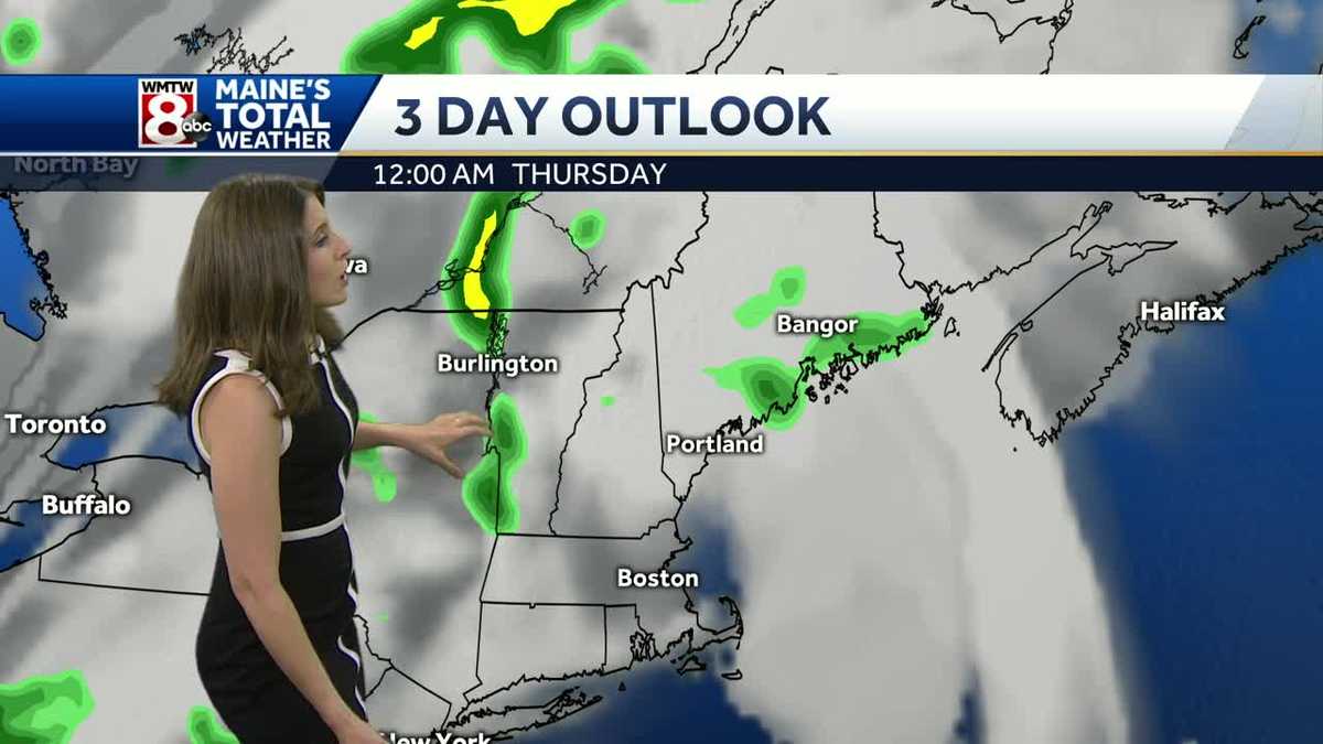 A mild and muggy night leading into a hot and humid Thursday