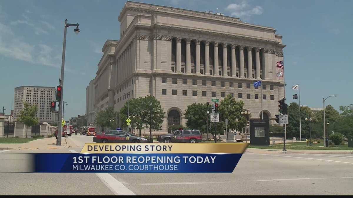 First floor of Milwaukee courthouse to open Wednesday