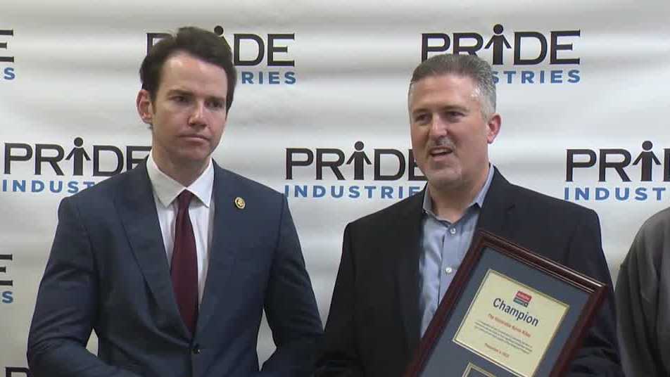 Kevin Kiley recognized for support of people with disabilities