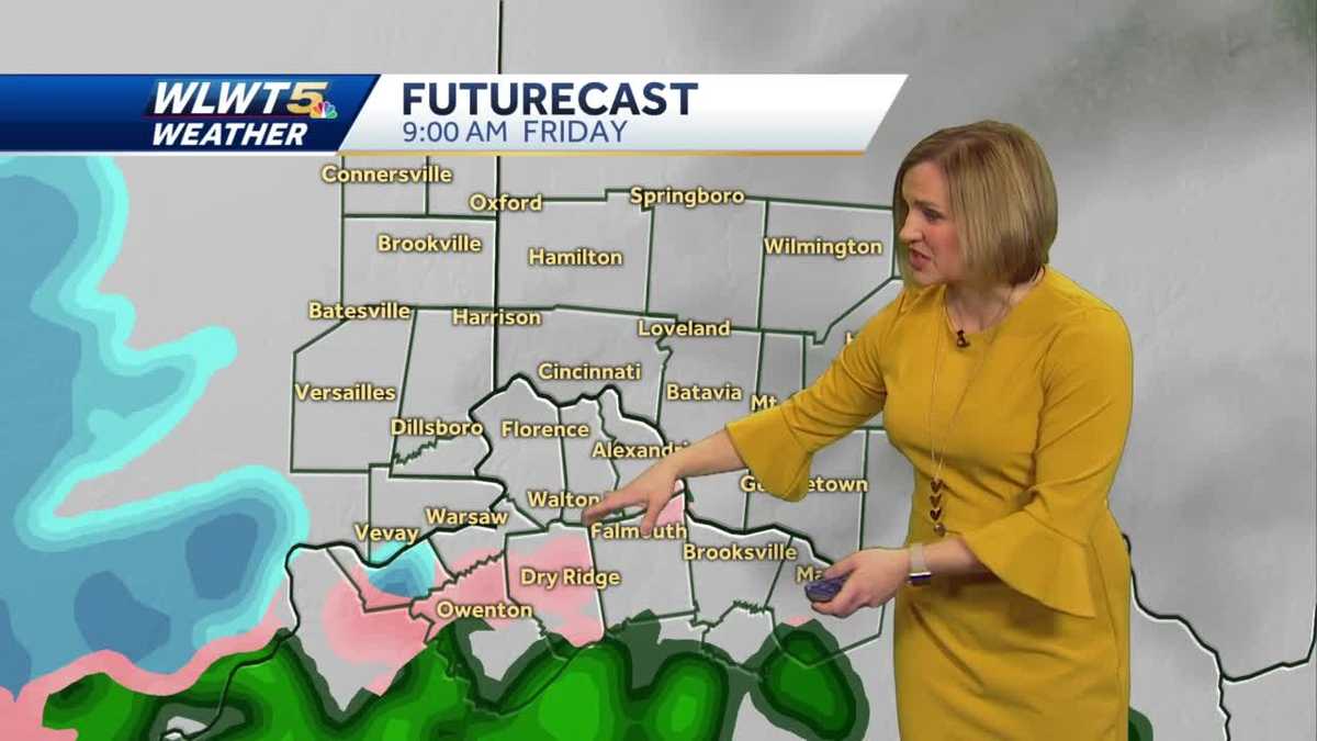 Wintry mix moves in this morning for the commute