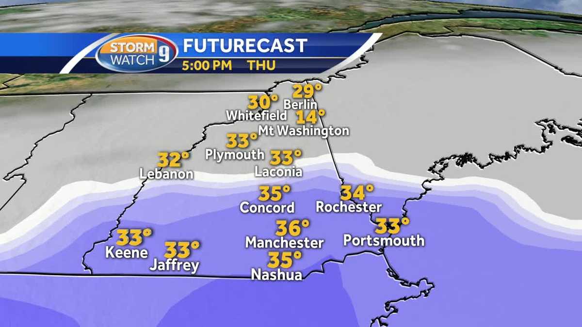 Tracking three storm systems over next few days