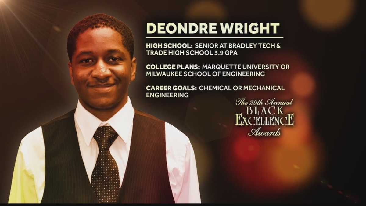 Deondre Wright to be honored at Black Excellence Awards