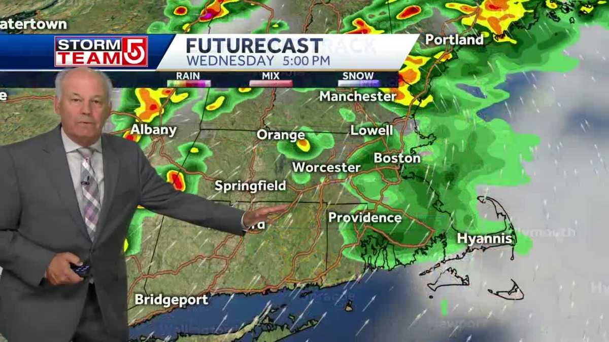 Video: Severe t-storm warning issued