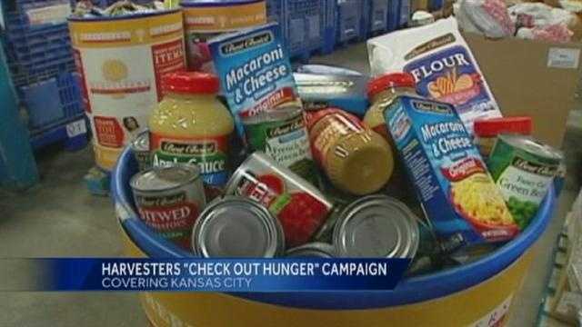 Harvesters kicks off Check Out Hunger campaign