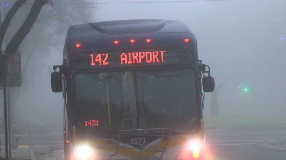 Sac Regional Transit kicks off new bus service to airport
