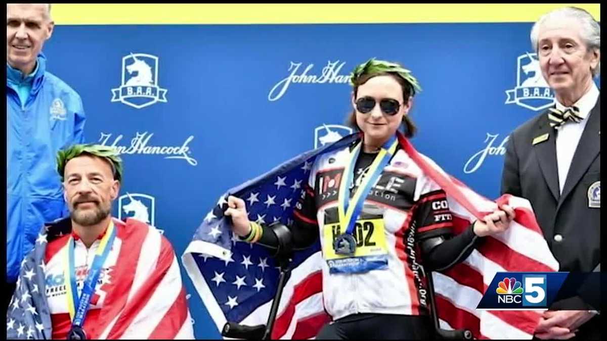 Devann Murphy overcomes to win Boston Marathon
