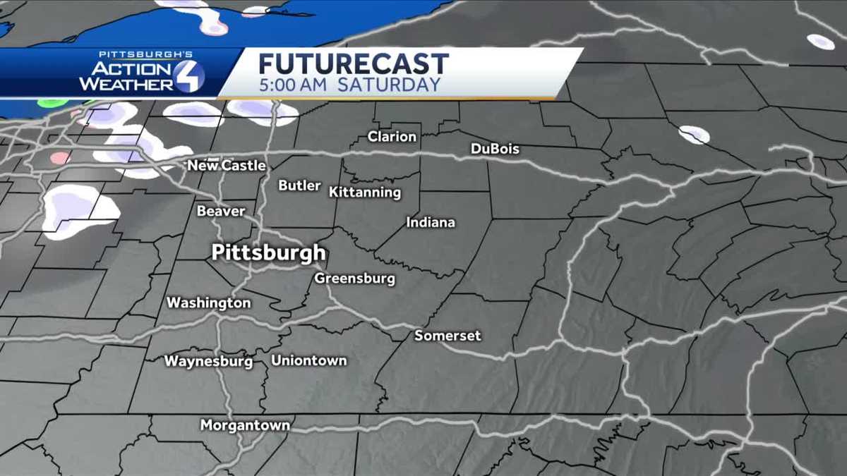 Rain today, cold weekend ahead