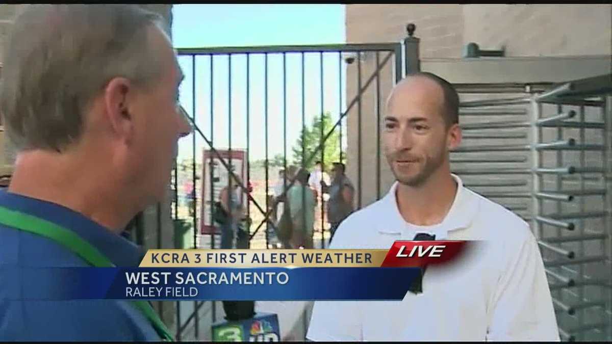Raley Field preps for triple-digit heat