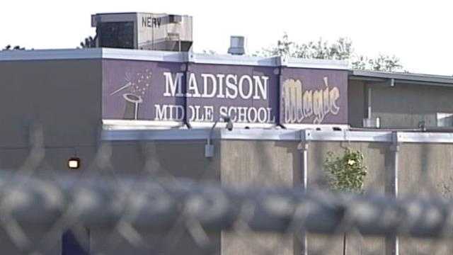 Madison Middle School teacher on leave