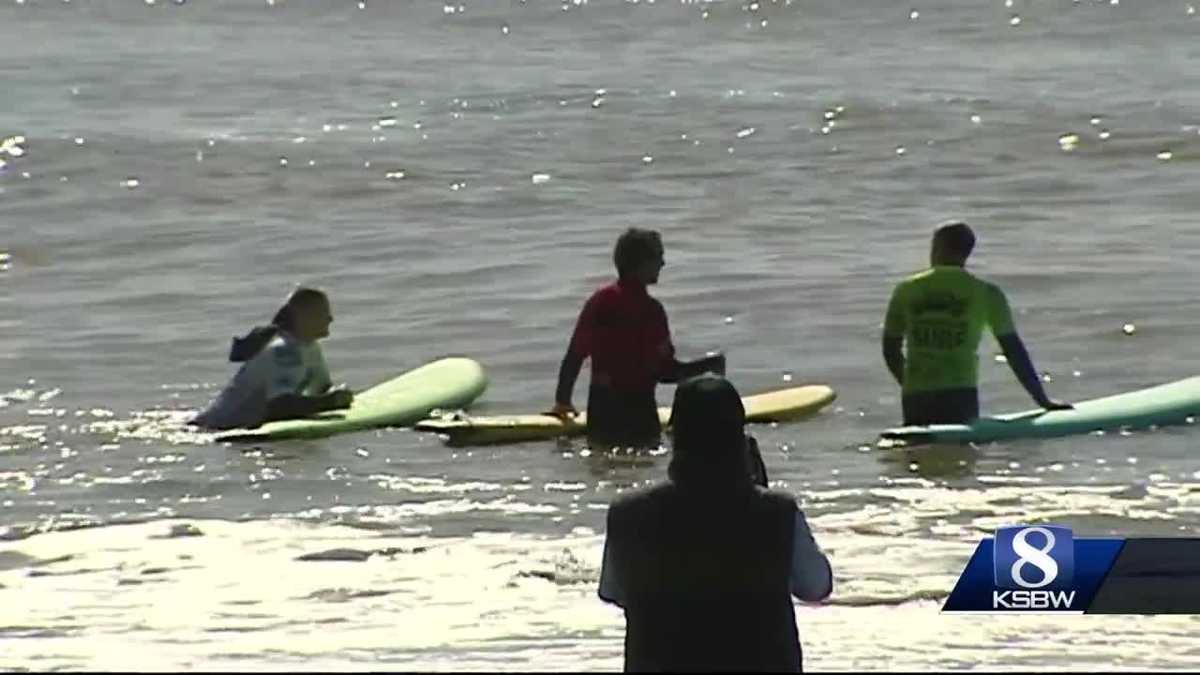 Wounded warriors catch waves with Operation Surf Santa Cruz