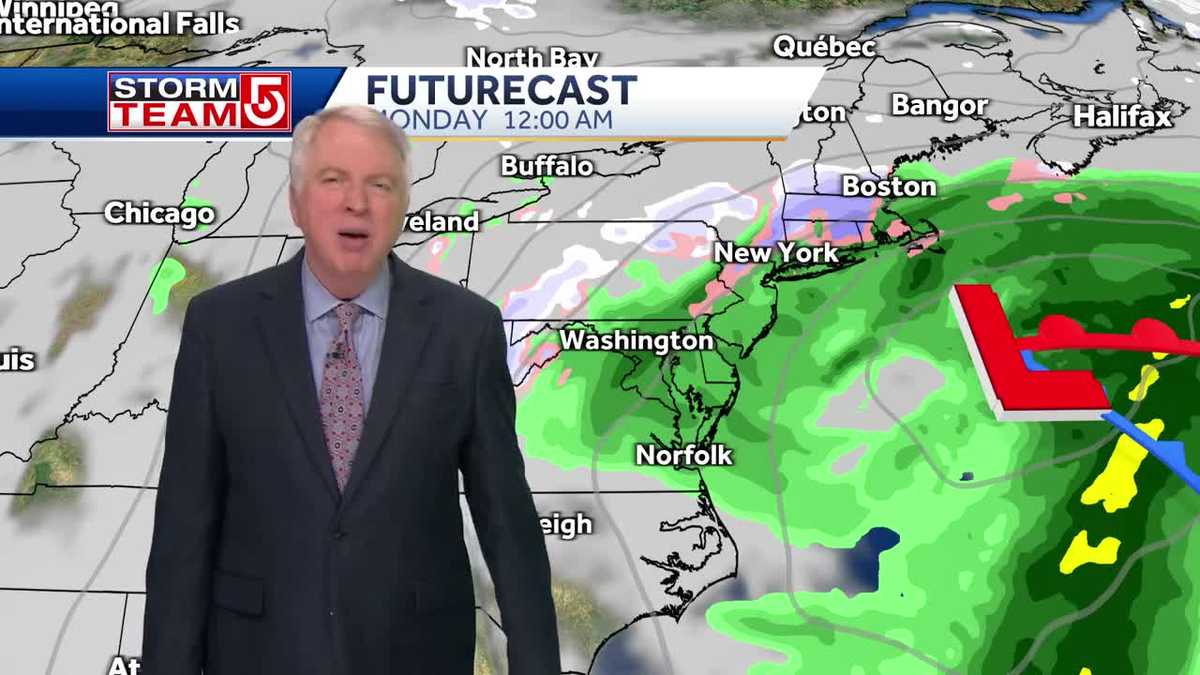Video: What we know about potential Mass. weekend snowstorm