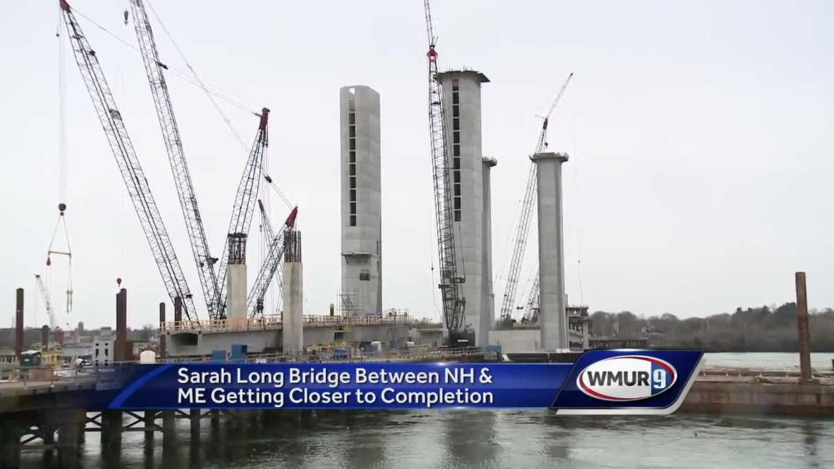 Construction proceeds on new Sarah Long Bridge