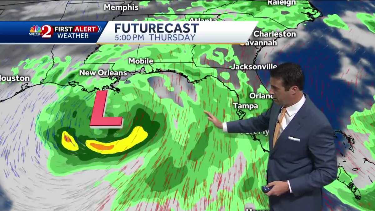 Tracking rainfall this week