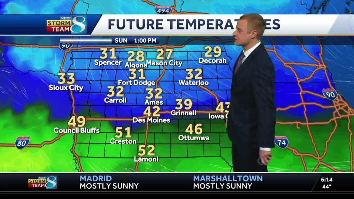 February thaw continues across Iowa