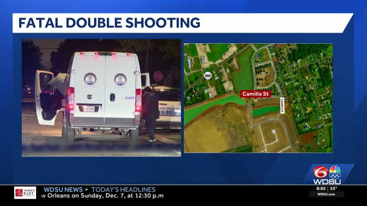 New Orleans police investigating deadly double shooting