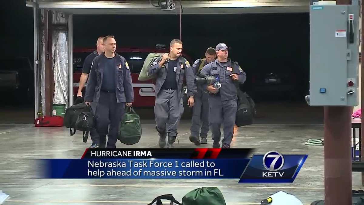 Nebraska Task Force 1 called to help ahead of Florida storm