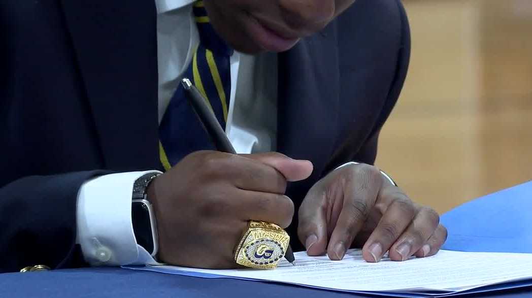 Two Bethesda Blazers announce where they will play college football