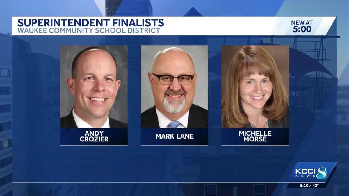 Meet the three finalists for Waukee superintendent