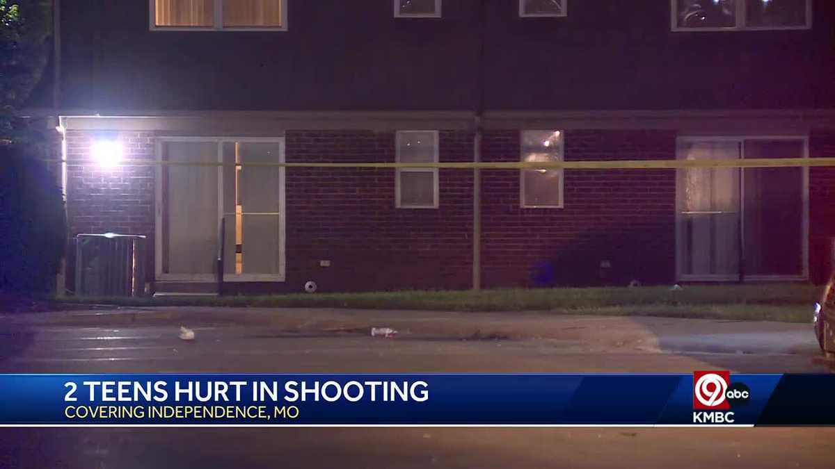 2 teenagers hurt after shooting at Independence apartment complex