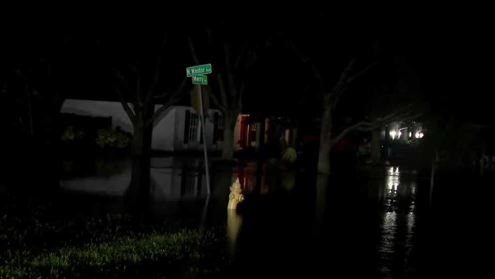 Titusville Fire advising people stay indoors and off roadways