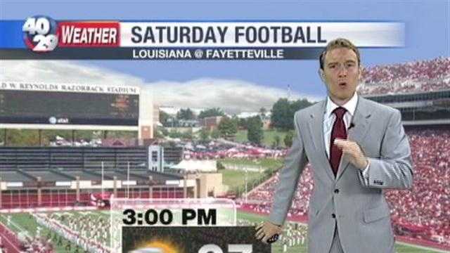 Razorback Tailgate Forecast