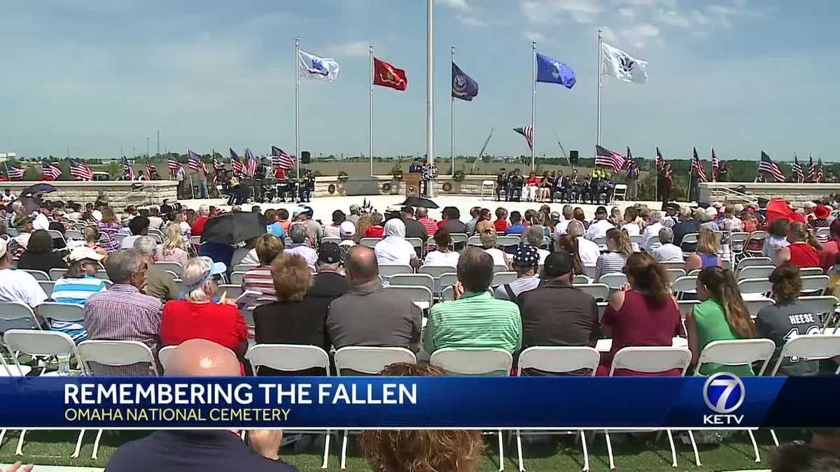 Remembering the fallen at Omaha National Cemetery