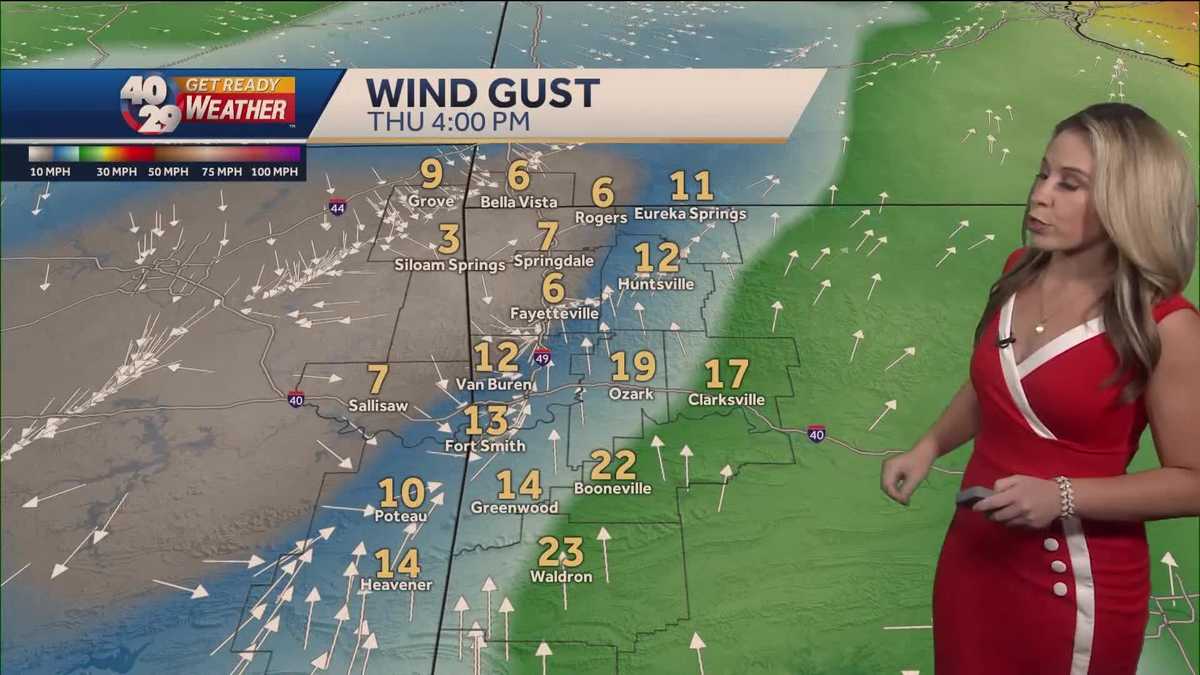 WEDNESDAY: Warm and Windy