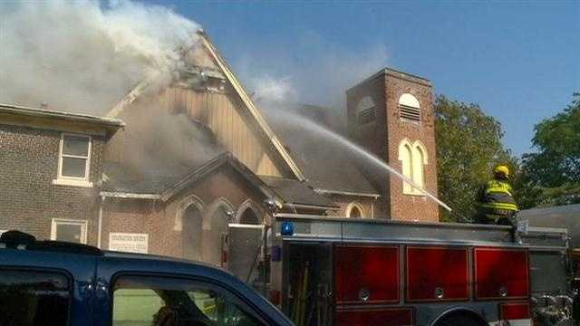 New information in church fire