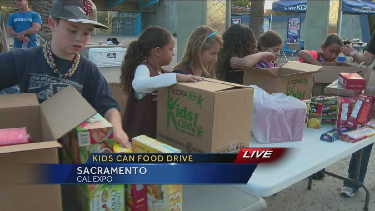 Kids Can donation drive used to feed hungry